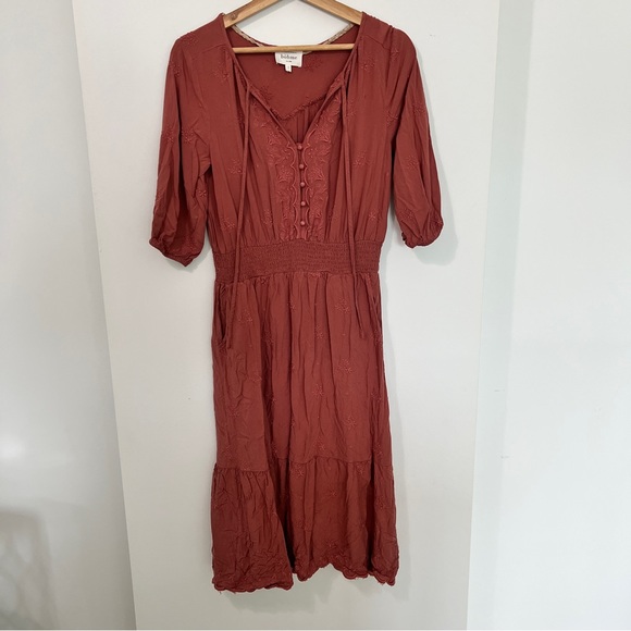 bohme | Dresses | Bohme Boho Modest Flowy Dress | Poshmark